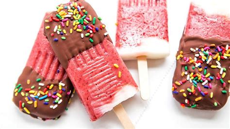 Chocolate Covered Cherry Pops Recipe Frozen Desserts Chocolate
