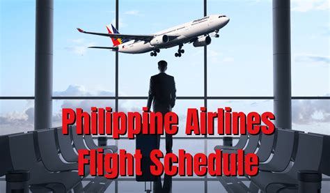 Check Latest Philippine Airlines Flight Schedule For 2022