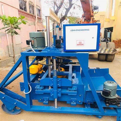 Hydraulic Hollow Block Machine At 20000000 Inr In Coimbatore Usha