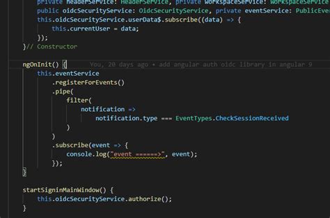 OidcSecurityCheckSession Not Receiving Check Session Response Messages Issue Damienbod
