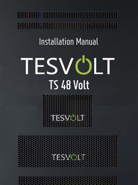 Installation Manual Ts 48 Volt Pdf