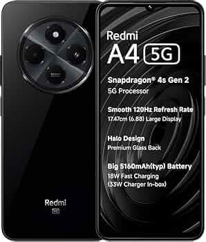 Redmi A G Starry Black Gb Ram Gb Storage Global Debut Sd S Gen Segment Largest