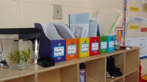 Organized Classroom Folders
