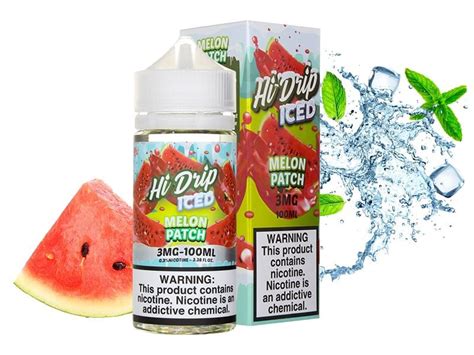 Melon Patch Iced Hi Drip E Liquids 100ml 3mg Price In Pakistan