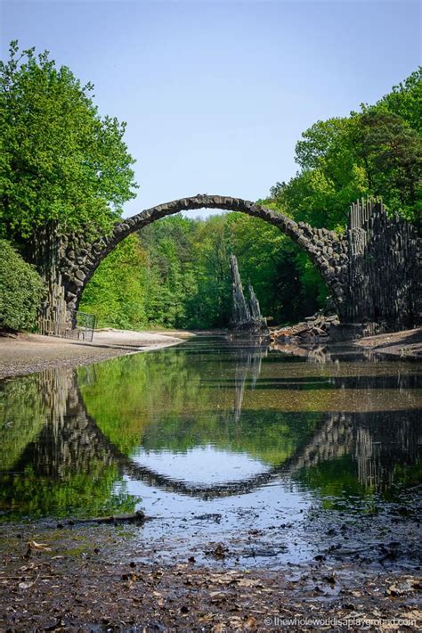 Visiting Rakotzbrücke Devils Bridge Saxony Germany The Whole World
