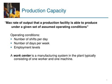 Ppt Ch 3 Manufacturing Models And Metrics Powerpoint Presentation