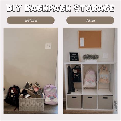 Easy Diy Backpack Storage And Organization Artofit