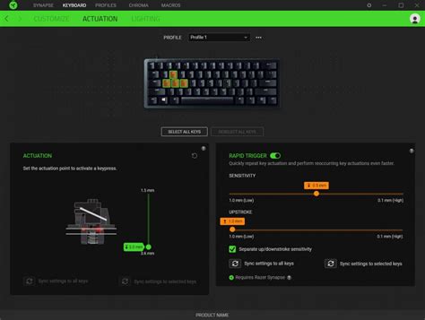 Razer Synapse Update Rapid Trigger Mode For Huntsman Keyboards