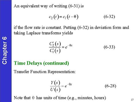 More General Transfer Function Models Poles And Zeros