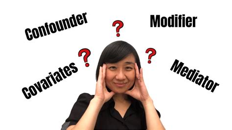Confusing Terms In Research Confoundercovariatemoderatormediator