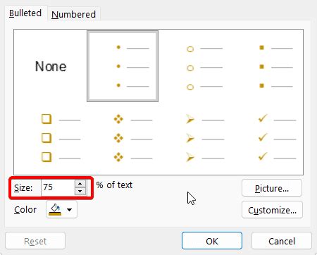 How To Customize Bullet In PowerPoint Vegaslide