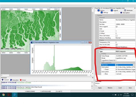 producing vegetation indices map using saga gis r gis