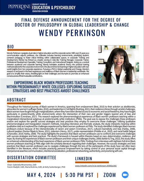 On May 4 2024 I Passed My Final Defense With A Few Modifications That My Exceptional Advisors