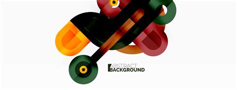 창조적 인 기하학적 배경 화면 최소한의 추상적 배경 흰색 배경에 밝은 색상 기하학적 모양 벽지 배너 배경 또는 착륙을위한 비즈니스 템플릿 0명에 대한 스톡 벡터 아트 및