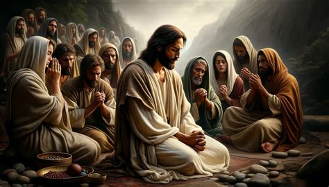 Christian Art Teach Us To Pray Printable Download Art Of Jesus