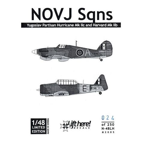 Lift Here [n 48lh] Yugoslav Hurricane Mk Iic And Harvard Mk Iib 1 48 Model Matters
