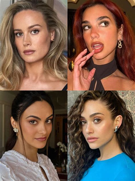 Brie Larson Vs Dua Lipa Vs Camila Mendes Vs Emmy Rossum Rcelebbattles