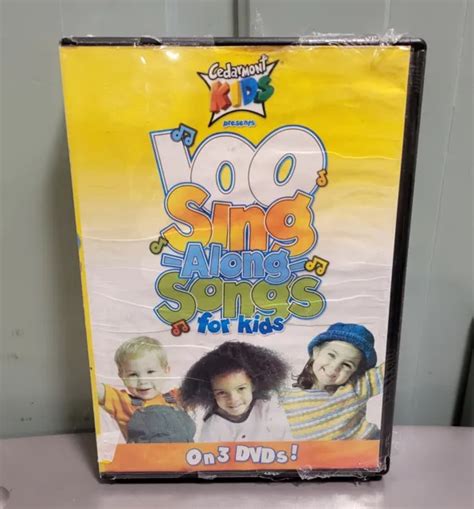 CEDARMONT KIDS SING Along Songs: Preschool Songs - DVD 19 Kids Sing Along Songs EUR 30,76 ...