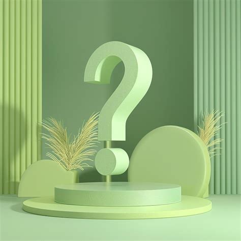 Premium Photo Question Marks