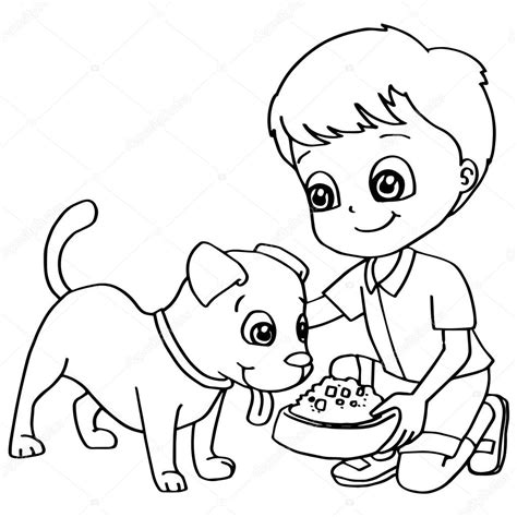 Dibujo De Perro Comiendo Para Colorear My Xxx Hot Girl