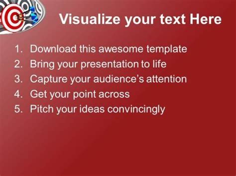 Find Out The Exact Target For Business Powerpoint Templates Ppt