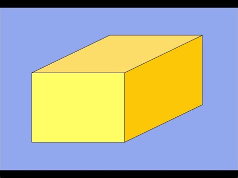 Rectangular Prism Shaped Objects Around The House Characteristics Of