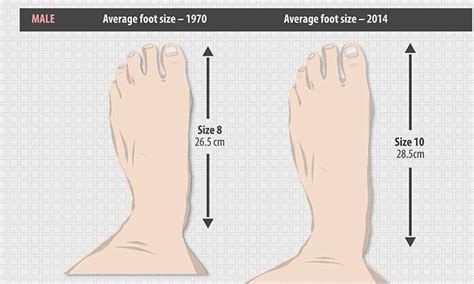 Average Shoe Size For Men — Typical Us Size