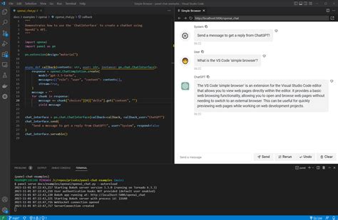 Configure VS Code Panel V