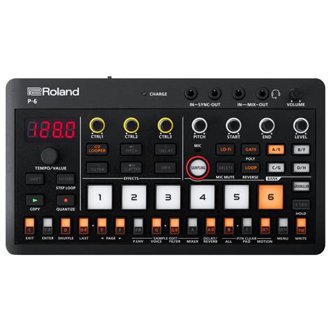 Roland Aira Compact P 6 Creative Sampler Roland Musical Instruments
