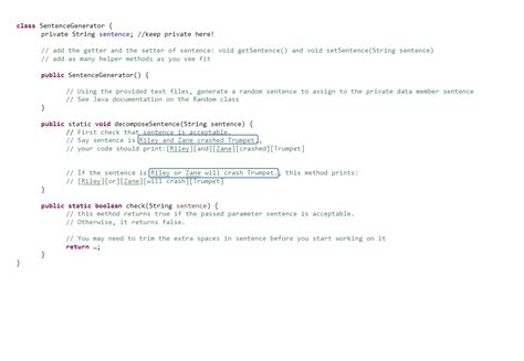 Solved The Following Code Needs To Be Filled In With