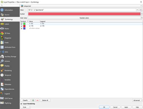 print composer qgis expression on legend for duplicated values