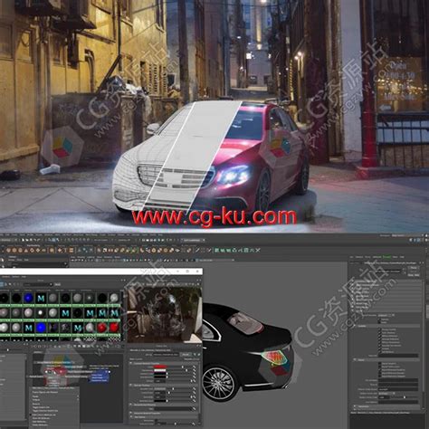 Maya Nuke好莱坞电影特效场景合成视频教程 中英文字幕