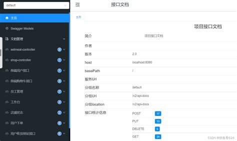 使用knife4j和swagger生成springbootapi接口文档 csdn博客