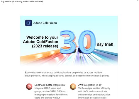 Now Live Adobe Coldfusion 2025 Release Adobe Product Community