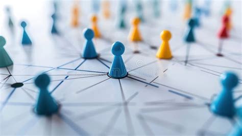 Conceptual Image Of A Network Diagram Illustrating It Governance Stock