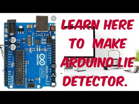 HOW TO MAKE ARDUINO LIE DETECTOR BY ARDUINO UNO ARDUINOUNOLIEDETECTOR YouTube