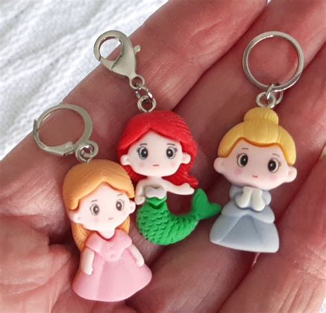Stitch Markers Princess Ariel Elsa For Crochet And Knitting Etsy