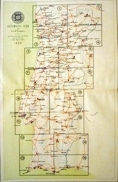 Mapas De Estradas Do Automovel Club De Portugal Good Hard Cover Livraria Castro E Silva
