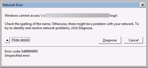 Windows Account Restrictions When Accessing Unc Path Super User