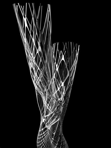 Lunchbox Diagrid Organicfluid Structure Grasshopper