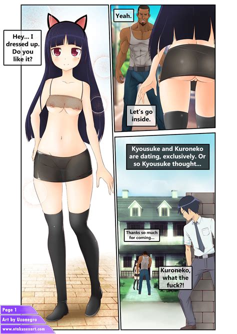 Kuronekos First Interracial Cuckolding Fucktime Page 1 By
