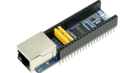 Waveshare Ethernet To UART Converter Module For Raspberry Pi Pico WS