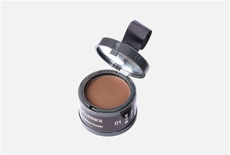 FARRES Пудра-камуфляж для волос Camouflage powder Средне-коричневый 4 г ...