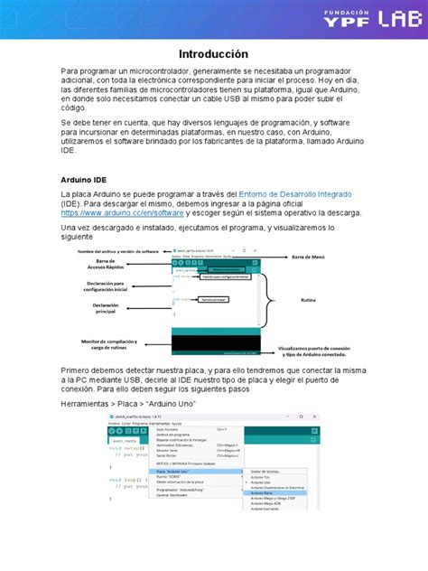 U2.3 - Estructura Del Lenguaje de Programacion | PDF | Arduino | Tipo de datos