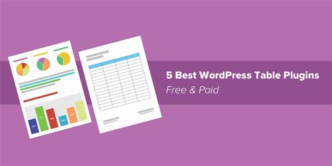 Best WordPress Table Plugins Free Paid Compete Themes