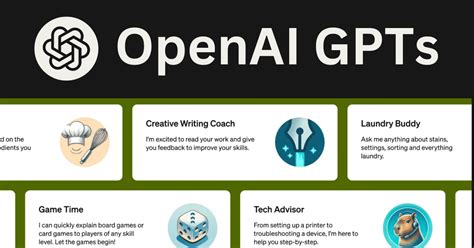 How and Why to Create GPTs (by OpenAI) - Guide - Oasbit