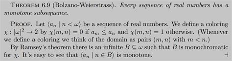 discrete mathematics reference request infinitary ramsey theory