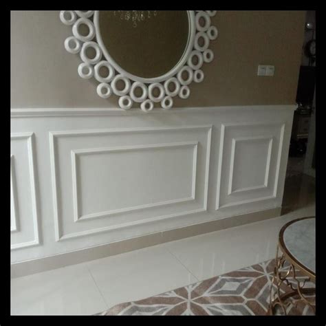 Detail Panel Dinding Kayu Putih Koleksi Nomer 7