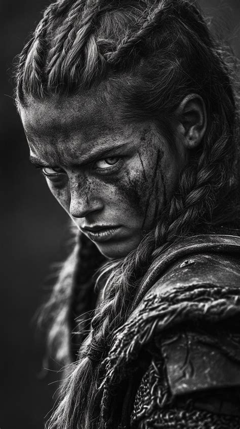 Viking Female Warrior Warrior Woman Viking Aesthetic Viking Art