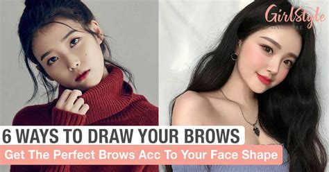 Ways To Draw Your Brows According To Your Face Shape
